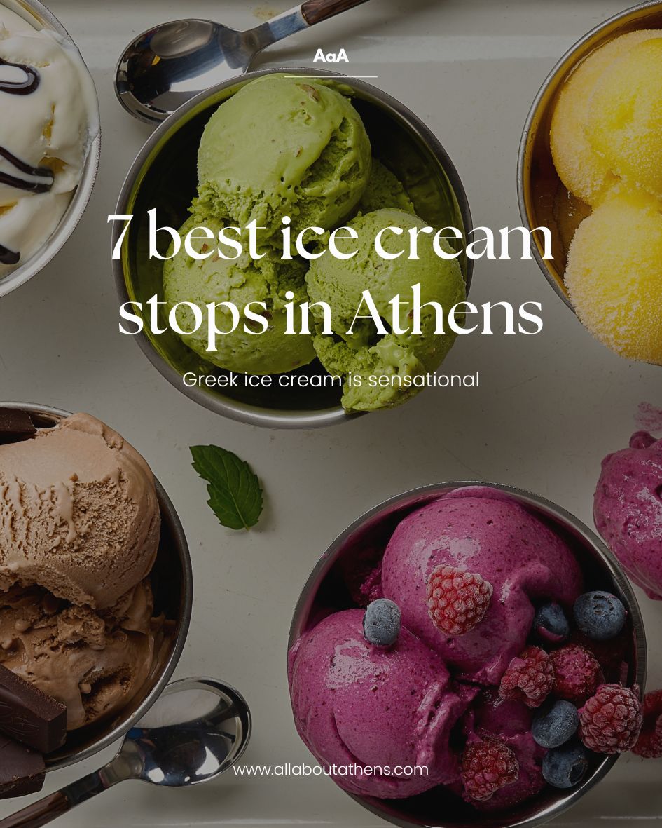 7 must-try ice cream stops in Athens – All about Athens
